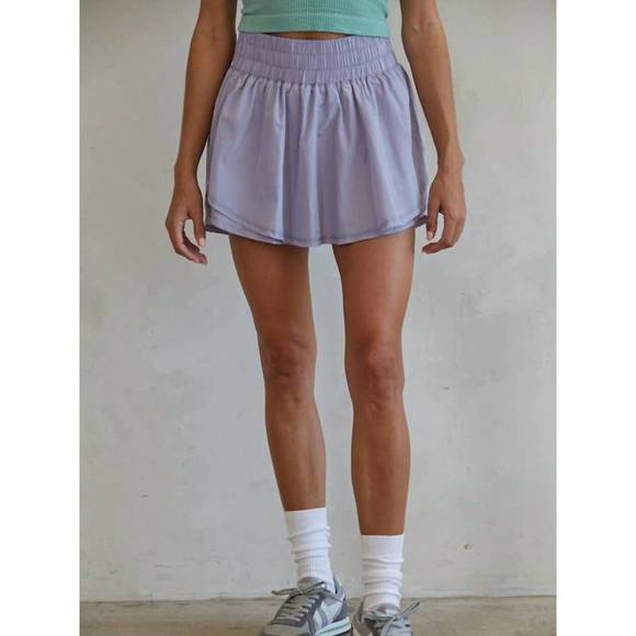 By Together | Shorts | New By Together Start Line Skort In Lavender ...